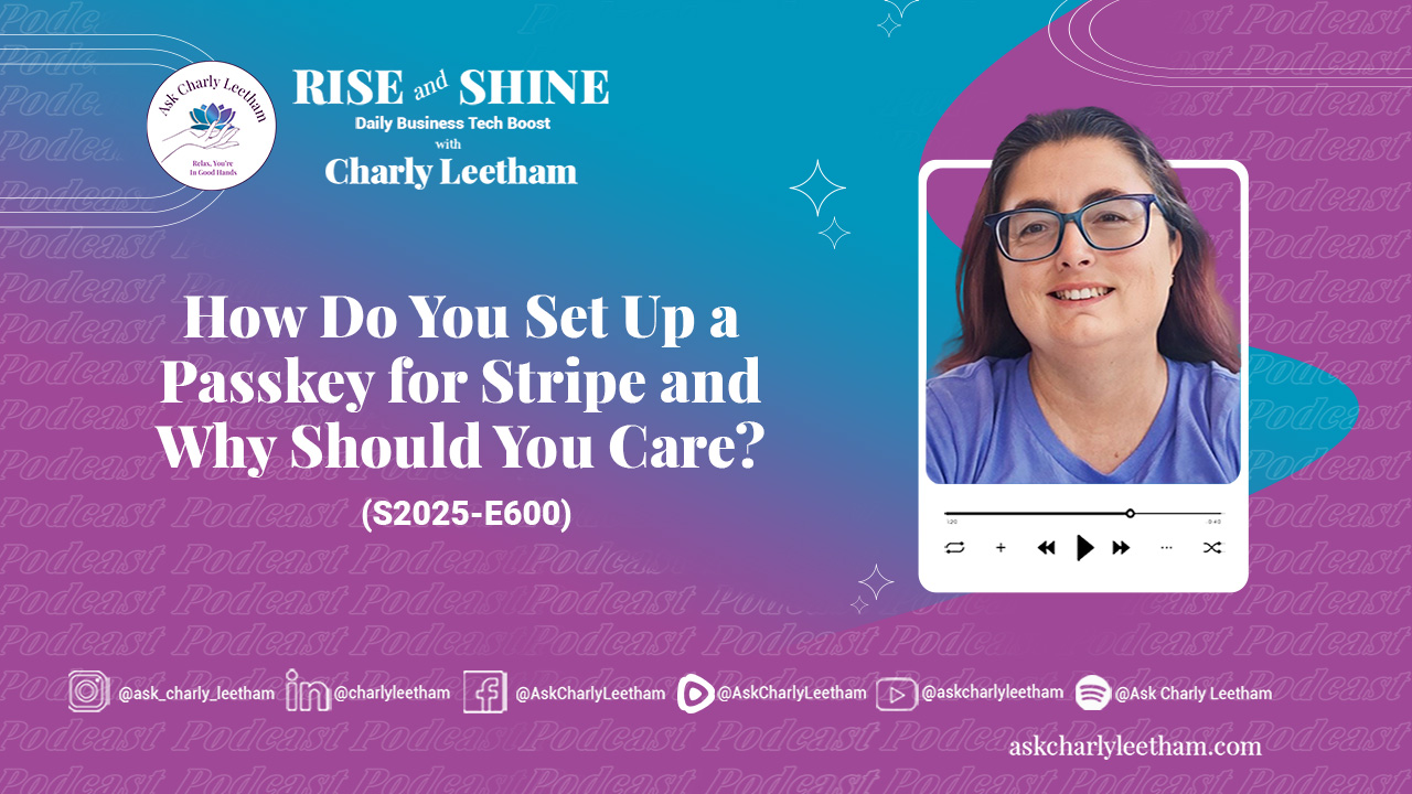 How Do You Set Up a Passkey for Stripe and Why Should You Care? (2025/ ...